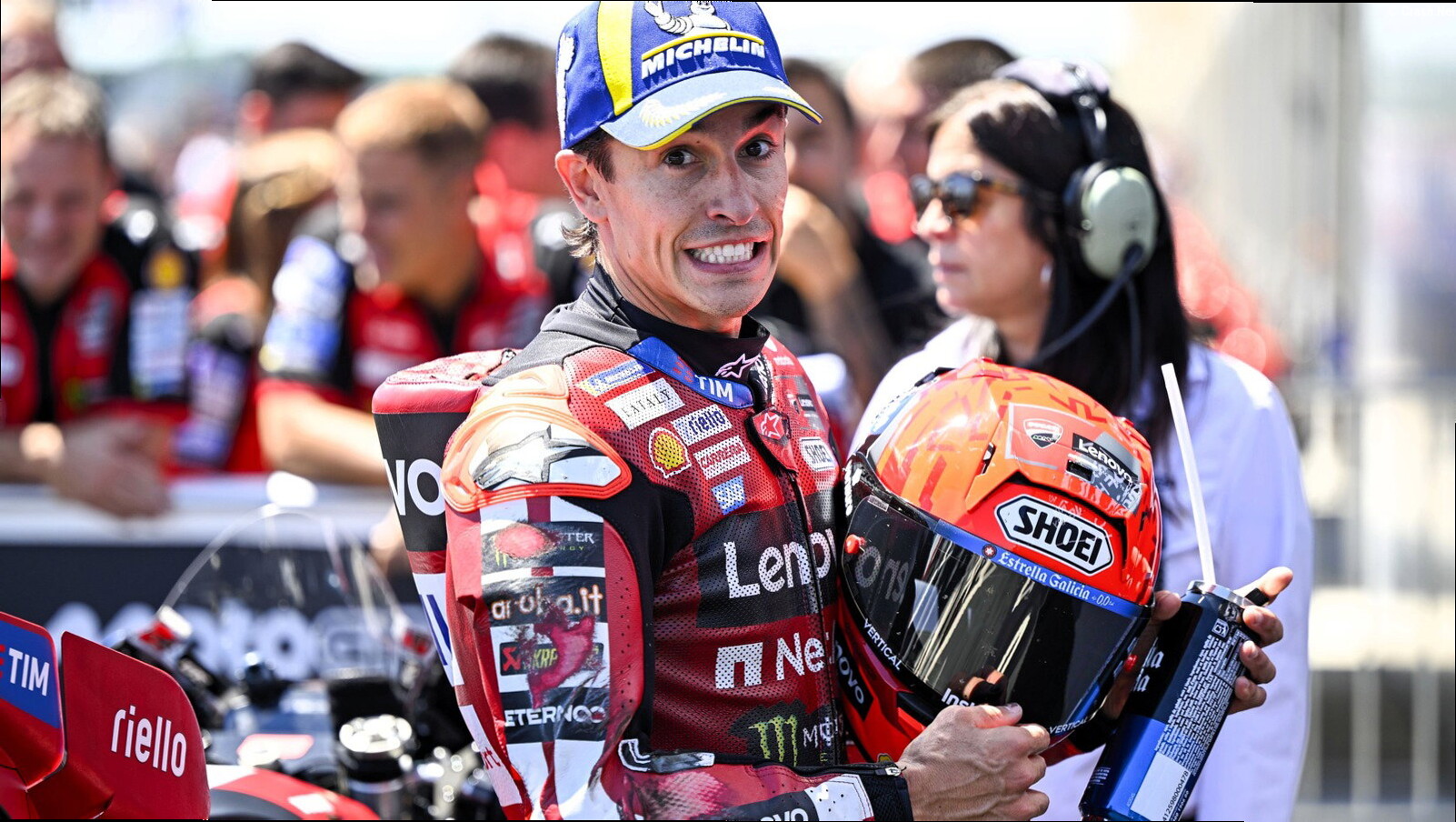 Marc Marquez "surprised" by instinctive reaction during Balaton MotoGP ...
